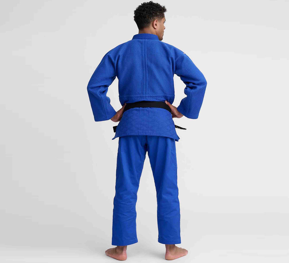 Ippon Gear IJF Judo Slim Fit Jacket Olympic 2 Blue